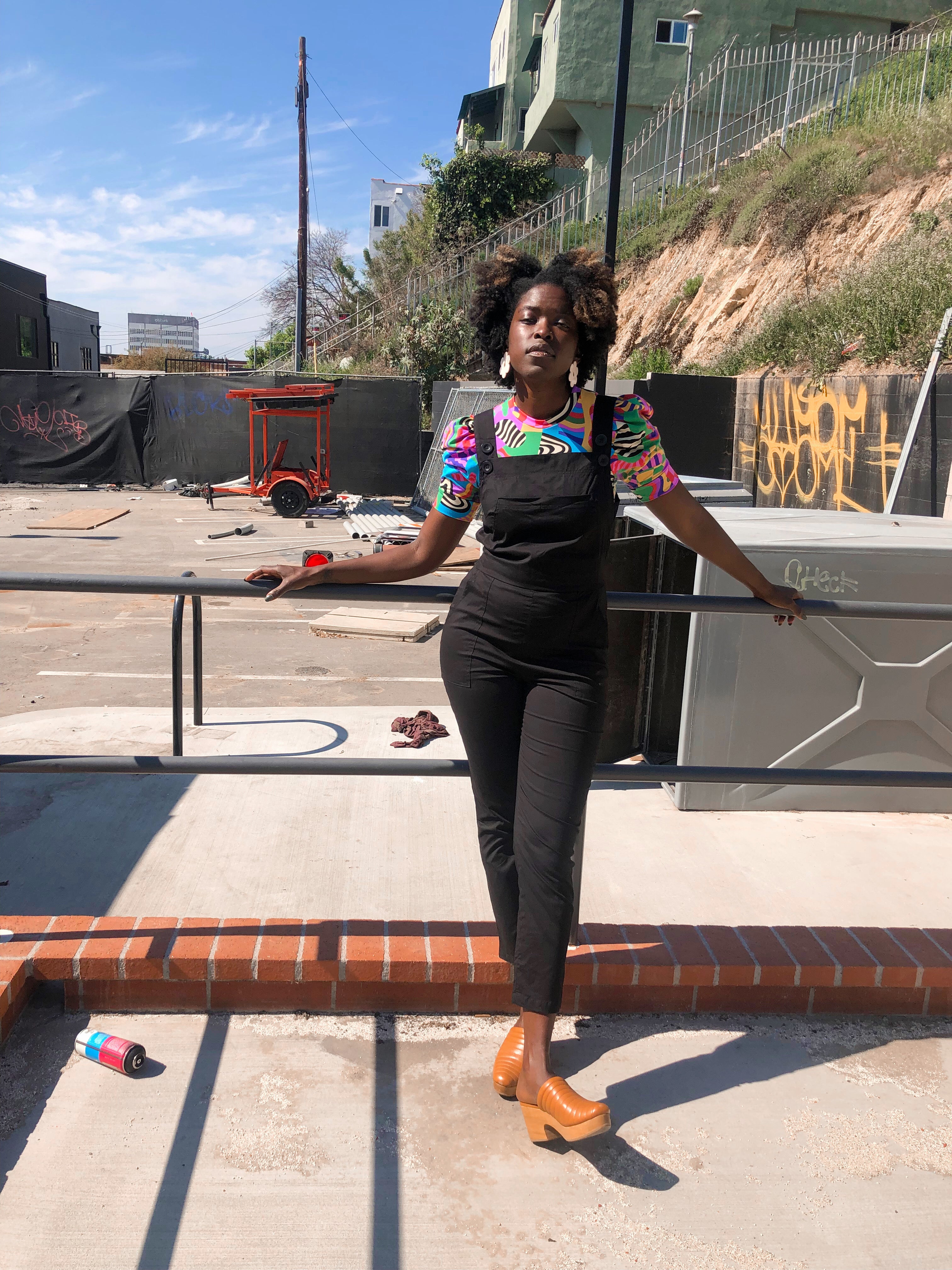 Twill Classic Overalls Black – NOOWORKS